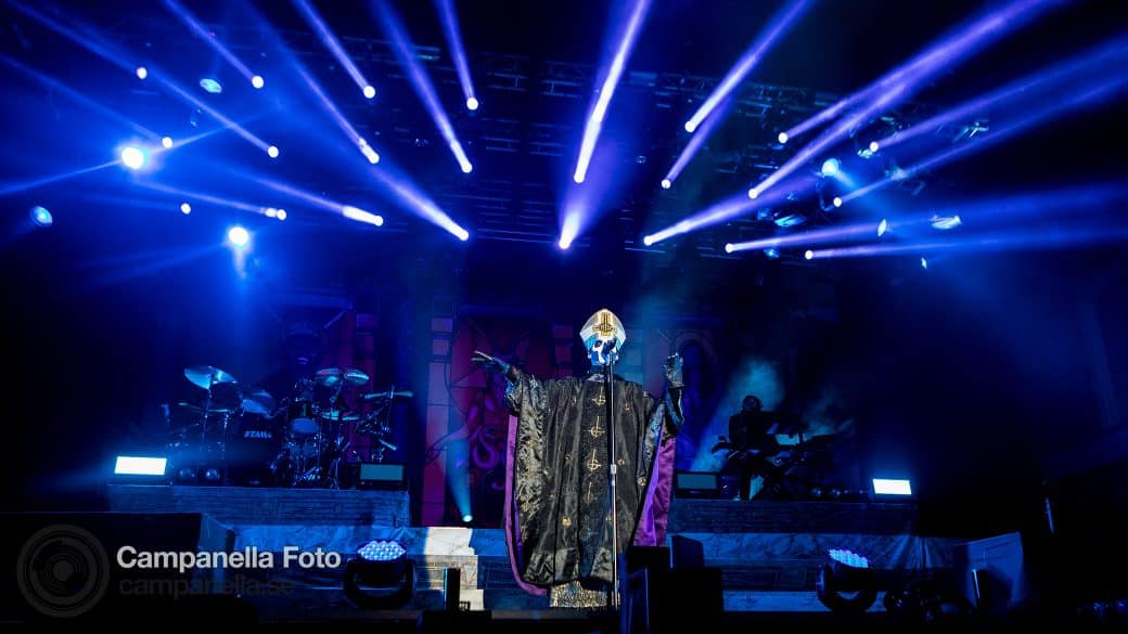 Ghost performs in Stockholm | Michael Campanella